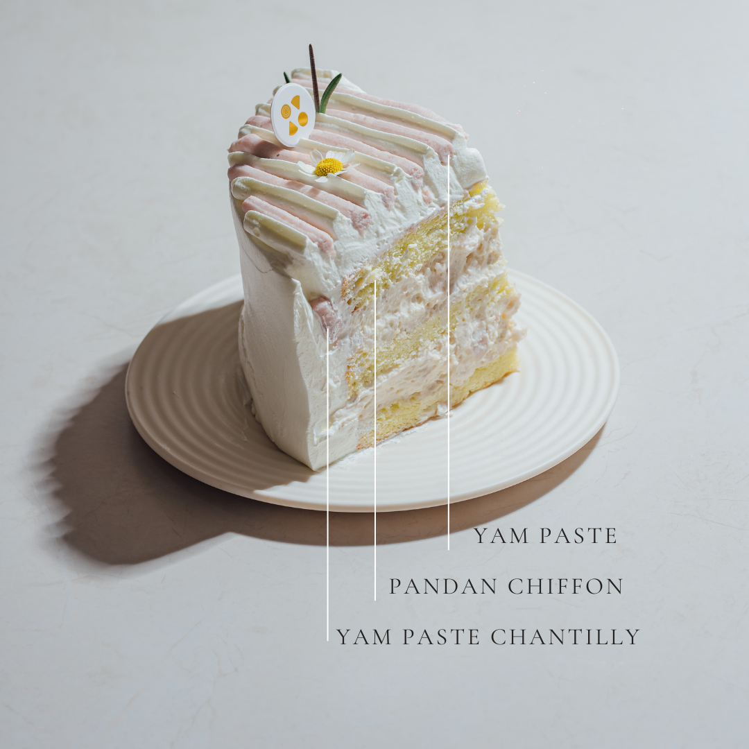 Pandan Yam seinyu cake – Xinshan Bakery